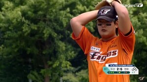 '155km' 구속이 돌아온 김서현의 퓨처스리그 등판.gif